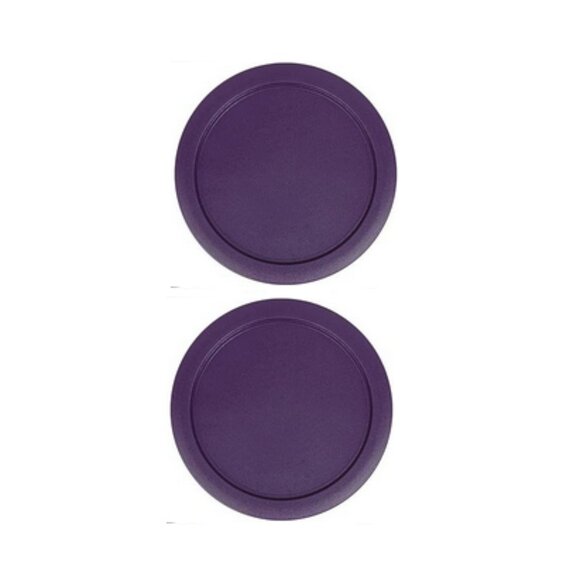 Kitchen | 2 Purple Lids Seal Fit Pyrex 2cup Glass Food Storage ...